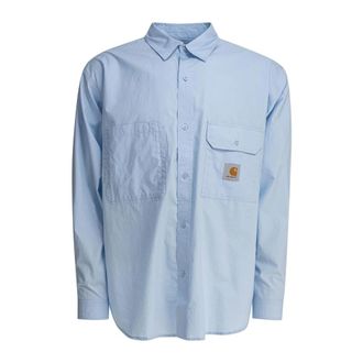 Carhartt Work in Progress Herren, Shirts, Blau, SGr&ouml;&szlig;e