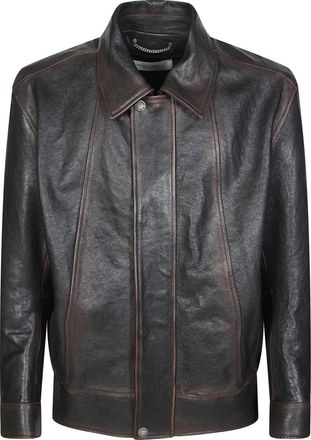 Golden Goose Homme, Vestes, Noir, Taille: M Blouson aviateur