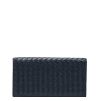 Bottega Veneta Portefeuille en cuir Pre-owned - Femme - Pre-owned - Bleu - Taille: ONE Size