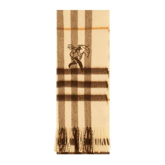 Burberry Karo-Schal - - Accessories - unisex - Beige - ONE SIZE