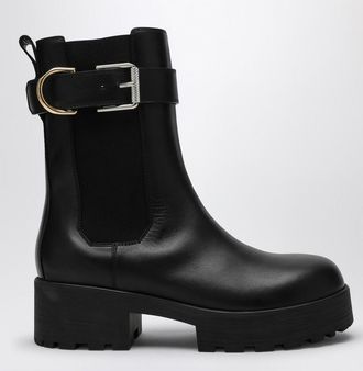 Givenchy Voyou black leather ankle Chelsea boot