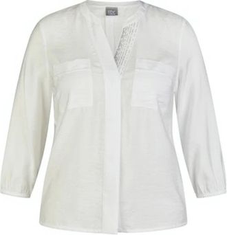 Rabe Klassische Bluse - - Blouses & Shirts - Damen - Wei&szlig; - L