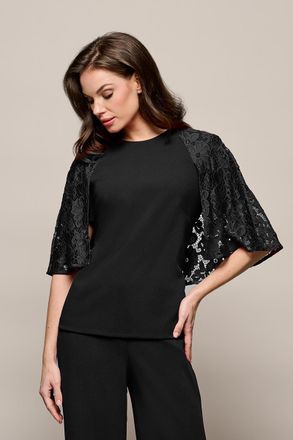 Mart Visser Katherina Top Schwarz