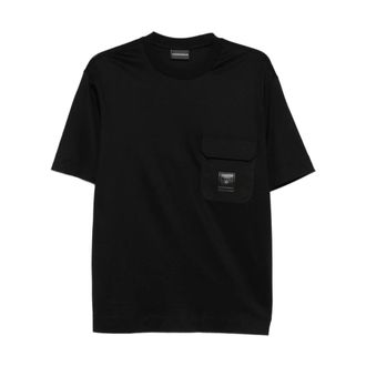 Emporio Armani Herren, Oberteile, Schwarzk, MGr&ouml;&szlig;e