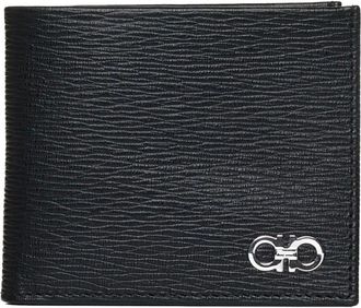 Ferragamo Homme, Accessoires, Noir, Taille: ONE Size Revival Gancini Wallet