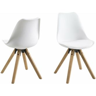 ebuy24 Dry Esszimmerstuhl weiss
