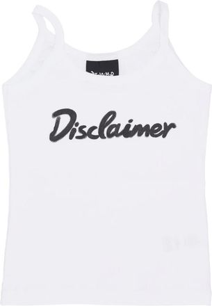 Disclaimer Wei&szlig;e Tanktop mit W Logo - - Tops - Damen - Wei&szlig; - L