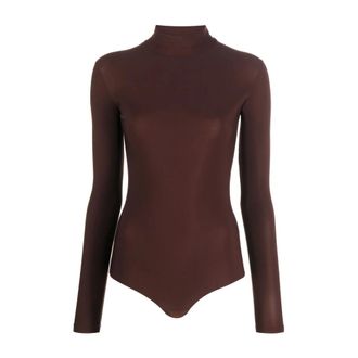 Maison Margiela Femme, Tops, Brun, Taille: 42 FR Body Jersey