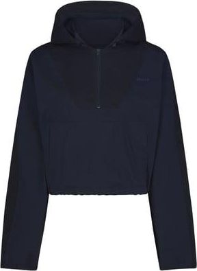 SKIMS Sweat court en coton m&eacute;lang&eacute;