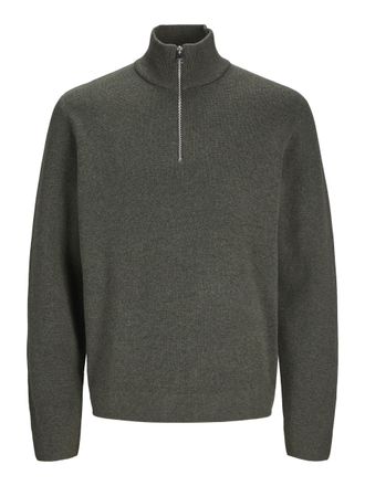 Jack & Jones Jprblamilano Stitch Knit Half Zip Sn