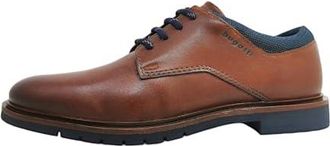 Bugatti Homme Ciriaco Chaussures à Lacets, Cognac, 43 EU