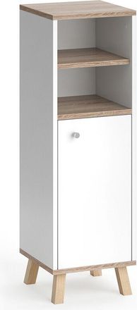Vicco Midischrank Senyo, Weiß, 30 x 95 cm