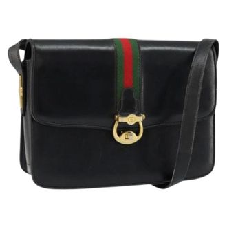 Gucci Sac bandouli&egrave;re Pre-owned - Femme - Pre-owned - Noir - Taille: ONE Size