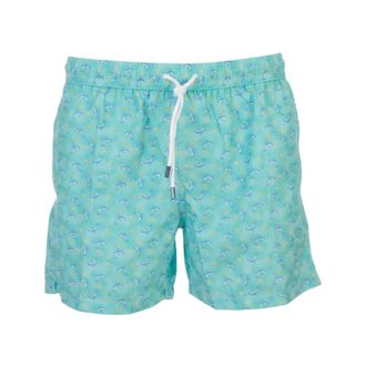 Fedeli Homme, Maillots de bain, Vert, Taille: S Madeira Swim Trunk