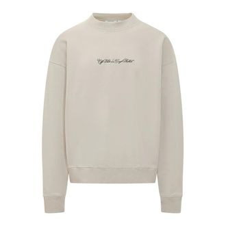 Off-white Herren, Sweatshirts & Hoodies, Beige, XSGr&ouml;&szlig;e