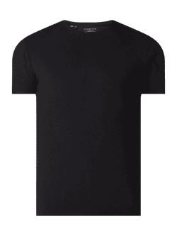 Selected T-Shirt mit Rundhalsausschnitt Modell New Pima