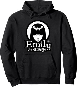 Emily The Strange Offizielles Emily the Strange Logo Goth Klassik Retro Fan Pullover Hoodie