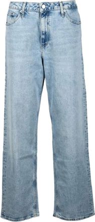 Calvin Klein Jeans Femme, Jeans, Bleu, Taille: W29 Wide Jeans