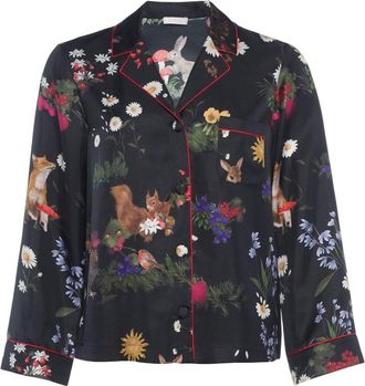 Eres F&eacute;e Pyjama-Oberteil - Schwarz