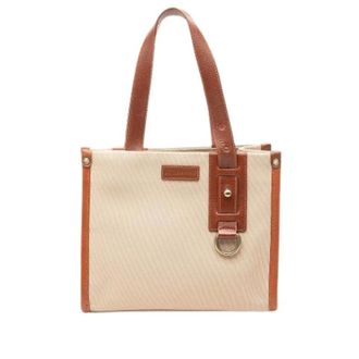 Burberry Sac cabas en toile Pre-owned - Femme - Pre-owned - Beige - Taille: ONE Size