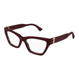 Cartier Cat-Eye-Brille - - Accessories - Damen - Rot - 56 MM