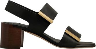 Tod's Femme, Chaussures, Noir, Taille: 38 EU T55 03L Sandal