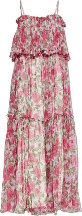 Chlo&eacute; Femme, Robes, Rose, Taille: 36 FR Thin-strap Long Dress
