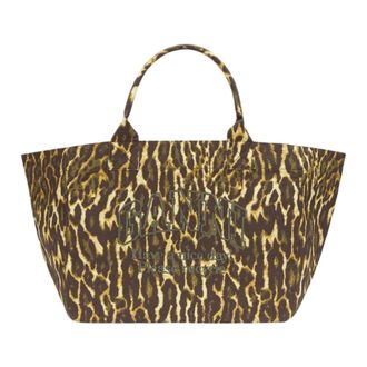 Ganni XXL Easy Shopper mit Leo-Farbverlauf - - Bags - Damen - Mehrfarbig - ONE SIZE