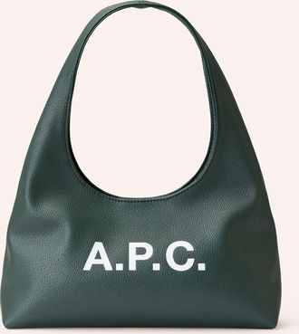 A.P.C. Schultertasche Baby Ninon gruen