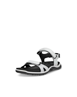 Ecco Damen Offroad Sandalen, Wei&szlig;, 37 EU