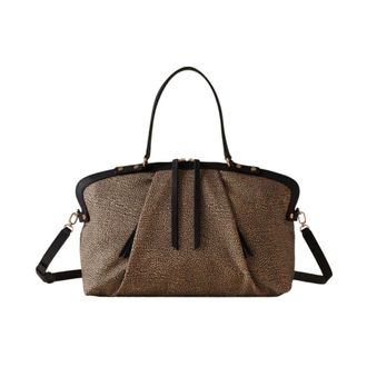 Borbonese Damen, Taschen, Braun, ONE SIZEGr&ouml;&szlig;e