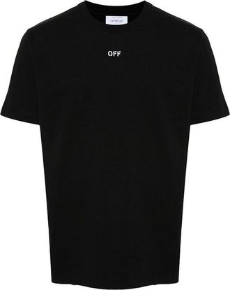Off-white T-Shirt - Schwarz