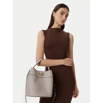 Furla Handtasche Furla Amelia M Bucket WB01953 HSF000 CN 4892S Beige