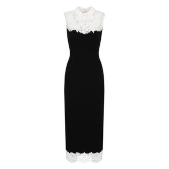 Self Portrait Midi Kleider - - Dresses - Damen - Schwarzk - XS