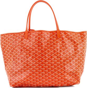 Goyard Saint Louis Coated Canvas GM tote bag - Orange