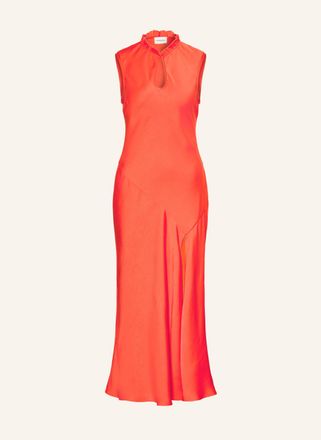 Claudie Pierlot Claudie Pierlot Satinkleid Mit R&uuml;schen orange