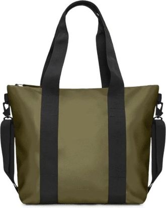 Rains unisex, Sacs, Vert, Taille: ONE Size Tote Bag Mini