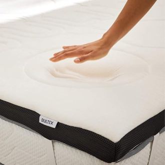 Bultex Surmatelas Memomax 7 &agrave; m&eacute;moire de Forme 7 cm 180x200