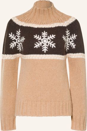 Kujten Kujten Cashmere-Pullover Floka braun