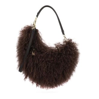Kazar Sac en peau de mouton douce - Femme - Sacs - Brun - Taille: ONE Size