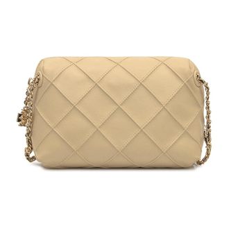 Tory Burch Fleming Soft Umh&auml;ngetasche - - Bags - Damen - Beige - ONE SIZE