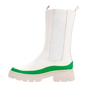 Gabor Medium Lange Stiefel - - Shoes - Damen - Wei&szlig; - 38 1/2 EU