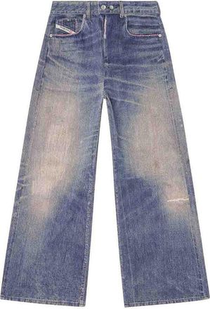 Diesel Jean Droit - Bleu