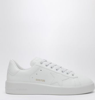 Golden Goose Purestar bio-based sneaker with white star and heel tab