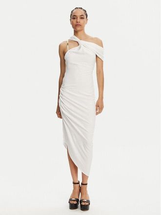 Versace Jeans Couture Coctailkleid 78HAO903 Weiß Slim Fit