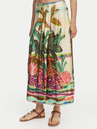 Lola Casademunt Midirock LS2608001 Bunt Regular Fit