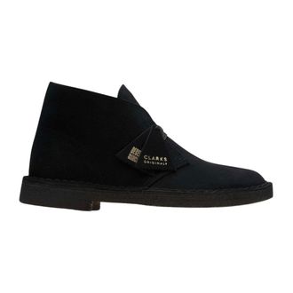 Clarks Homme, Chaussures, Noir, Taille: 44 1/2 EU Bottines à lacets