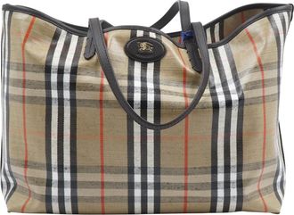 Burberry Femme, Sacs, Multicolore, Taille: ONE Size Highlands Medium Tote