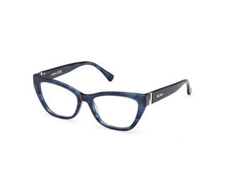 Max Mara MM5228 092 Lunettes pour femme Bleu clair/corne 53/17/140