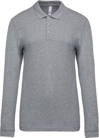 Kariban Polo piqué Manches Longues Homme